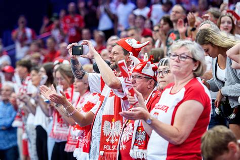 Liga Narodów w Ergo Arenie Polska Brazylia Komplet kibiców jest półfinał