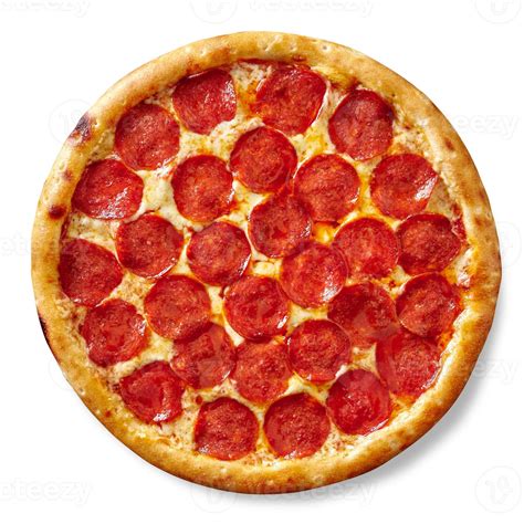 Spicy Pepperoni Pizza With Sausage Tomato Sauce And Mozzarella Cheese