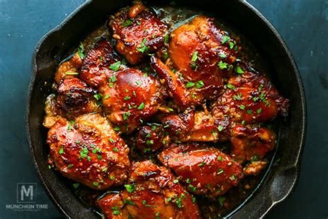 Honey Soy Chicken Thighs Recipe Munchkin Time