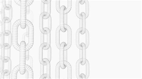 Blockchain Digital Technology Big Data Vector Background