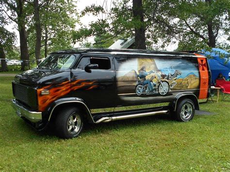 Chopped 70s Custom Chevy Van Custom Vans Chevy Van Cool Vans