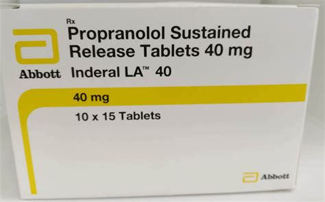 Buy Inderal La 40 40mg Akums Drugs And Pharmaceuticals Ltd