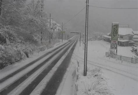 国道107号荷沢峠ライブカメラ 岩手県住田町世田米 ライブカメラDB