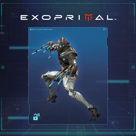 Exoprimal Zephyr β Early Unlock Ticket