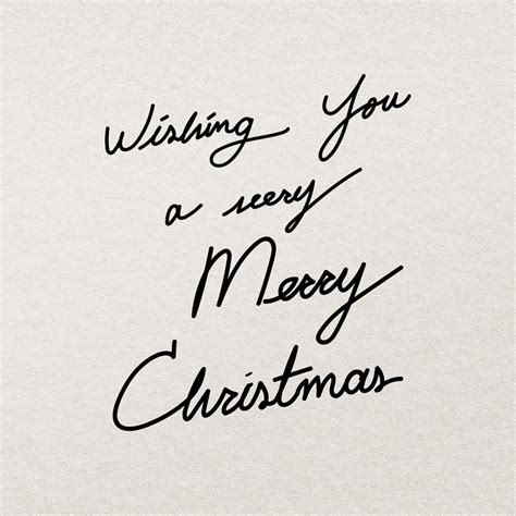 Christmas Greeting Typography Sticker