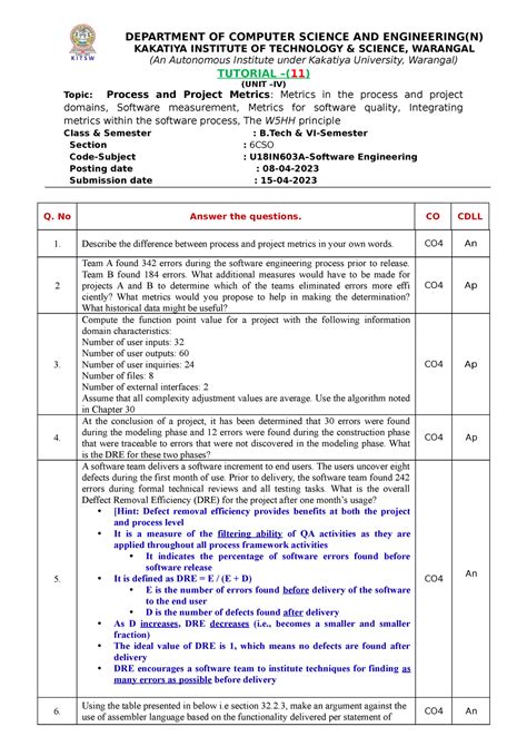 T11 Se U18in603a 6cso 2022 23 2 Department Of Computer Science And