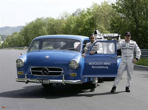 Mercedes Benz Blue Wonder Transporter 1954 Wallpapers 1280x960