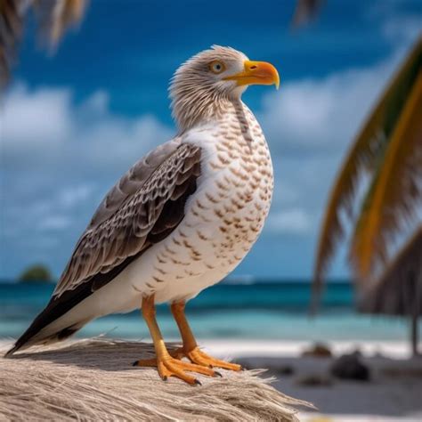 Ave Nacional De Kiribati Alta Calidad 4k Ultra Foto Premium