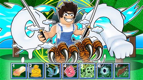 I Equipped Multiple Fruits At Once Insane Glitches Roblox Blox
