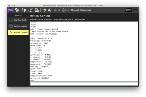 Debugging Logging Sensor Topic Debugging PX4开发指南 书栈网 BookStack