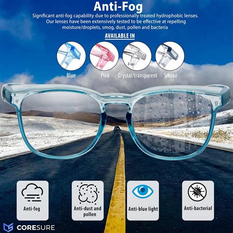 Stylish Anti Fog Safety Glasses Goggles Eye Protection Glasses Yaxa