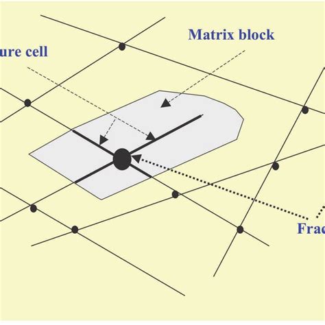 discretization of a discrete fracture network and assignment of