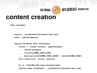 Sphinx Robot Framework Documentation As Result Of Functional