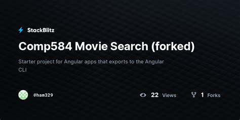 Comp584 Movie Search Forked StackBlitz