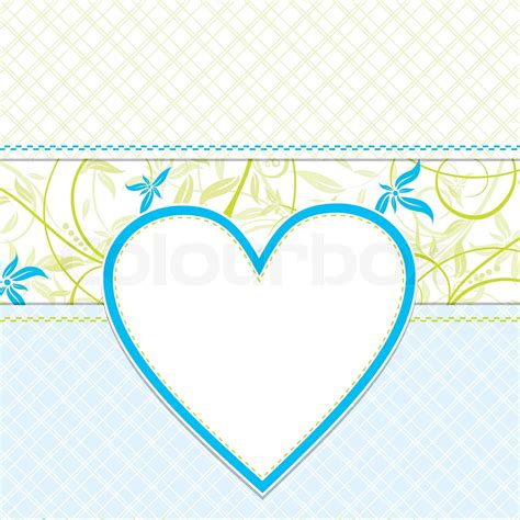 Template Greeting Card Vector Illustration Eps10 Stock Vector
