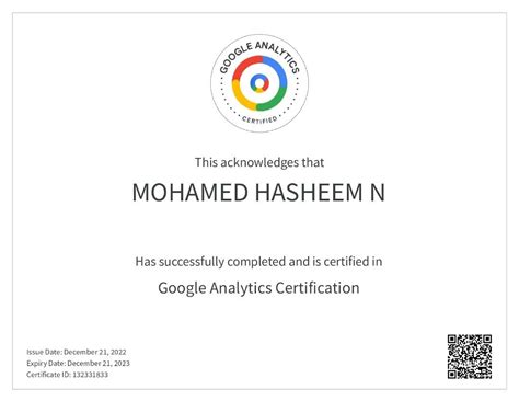 Mohamed Hasheem N On Linkedin Im Very Happy To Share That I Have Successfully Completed And