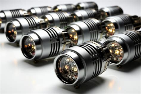 Premium Photo Aluminum Lighting Components