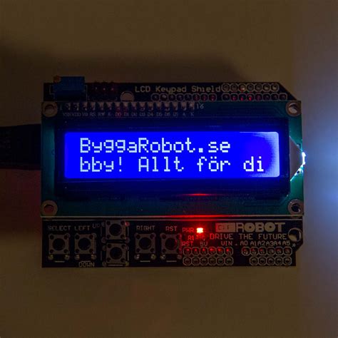 Arduino LCD Shield Invize AB