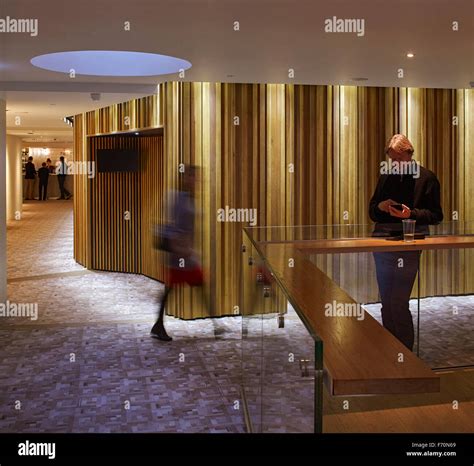 Timber Clad Theatre Entrance And Entrance Bar Cambridge Arts Theatre Cambridge United Kingdom