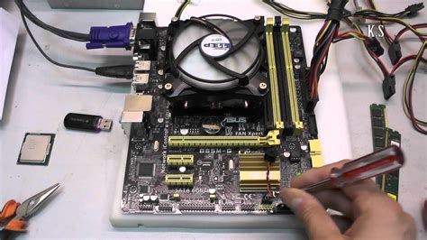 Не запускается материнская плата Asus с новым процессором - YouTube