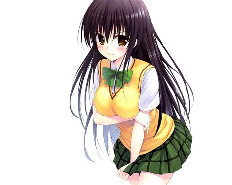 Hd Wallpaper Anime To Love Ru Bikini Girl Sitting Yui Kotegawa