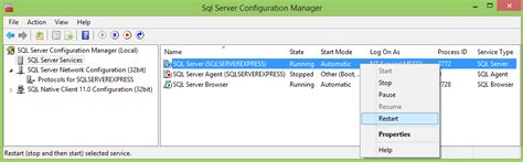 Visual Studio Sql Server Configuration