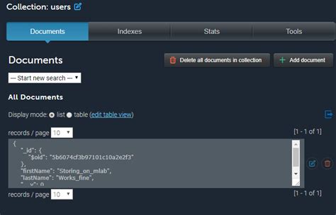 Nodejs Mongoose Doesnt Save Documents To My Database Locally