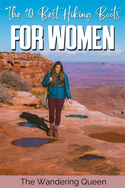 The 10 Best Hiking Boots For Women In The World With An Image Of A