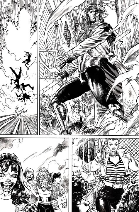 Hi Im Drawing A Gambit Miniseries For Marvel It Features New And Old