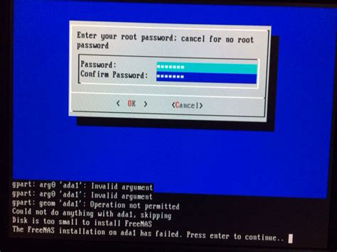 solved 30gb ide disk too small for install as boot solved