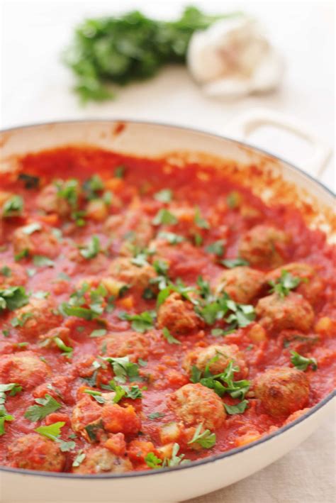 Lamb Meatballs In Tomato Sauce Easy Peasy Foodie