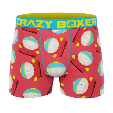 Crazyboxer South Park Classic Cartman Mens Boxer Briefs 3 Pack