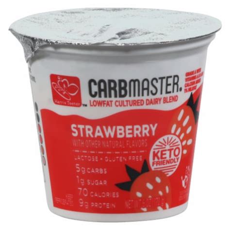 Harris Teeter™ Carbmaster® Strawberry Lactose Free Yogurt 6 Oz