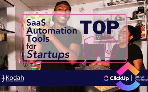 Top 10 Saas Automation Tools For Startups Kodah Business Automation