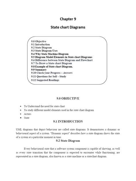 State Chart Diagram Sem Iii Pdf Unified Modeling Language System