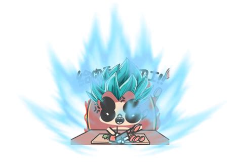 Super Saiyan Nichu Blue By Jcjewbcjkwc On Deviantart