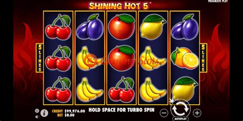 Shining Hot 5 Slot Free Play Demo RTP Pragmatic Play