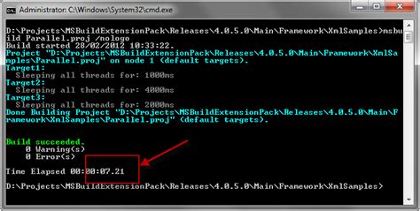 Executing Msbuild Targets In Parallel Part 1 Mike Fourie