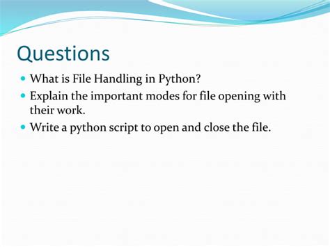 Python Files Directories Part15 Pptx Operating Systems Computer Software And Applications