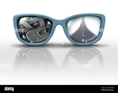 Strategic Vision And Guidance Or A Strategy Path Business Concept As