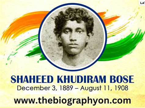Khudiram Bose A Revolutionary Freedom Fighter Of Indo Pak