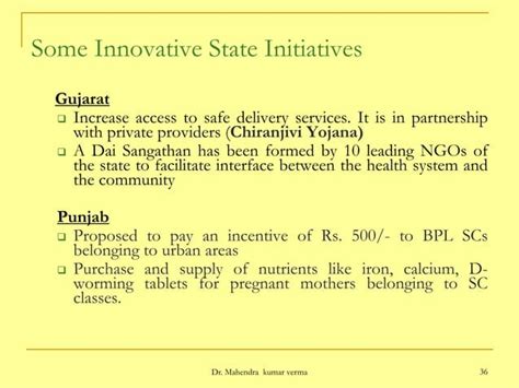 Rch Programme Ppt Ppt