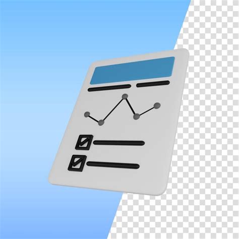 Premium Psd 3d Icon Statistic