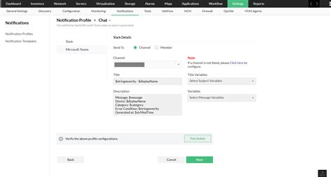 Integrating Slack With Opmanager Opmanager Help