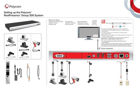Pdf Setting Up The Polycom Realpresence Group 300 Systemsetting Up