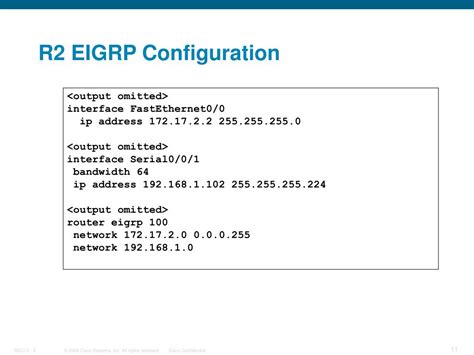 Ppt Configuring Eigrp Powerpoint Presentation Free Download Id409663