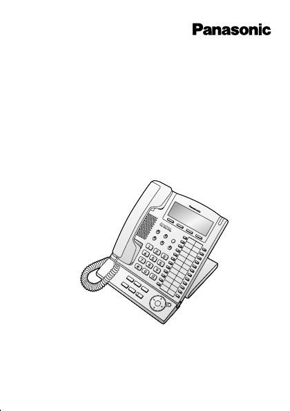 Manual Panasonic KX-T7630 Phone