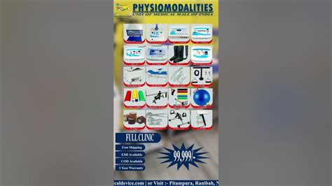 Full Setup For Physiotherapy Clinic Full Offer Electronic