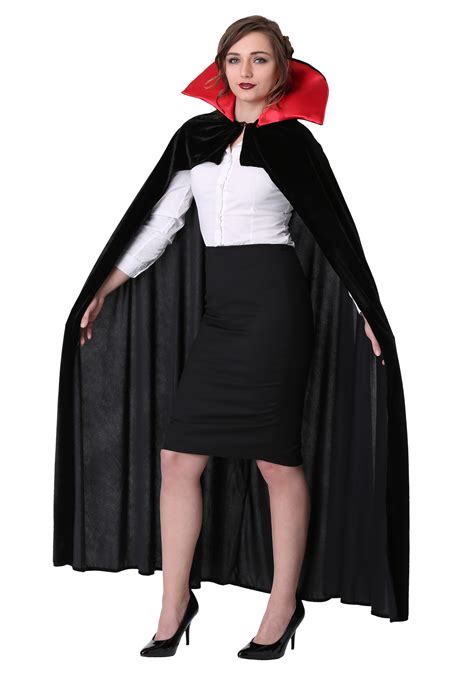 Red Vampire Adult Costume Cloak Vampire Accessories