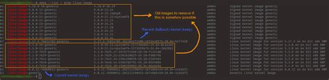 How To Remove Old Kernel Images Unix Linux Stack Exchange